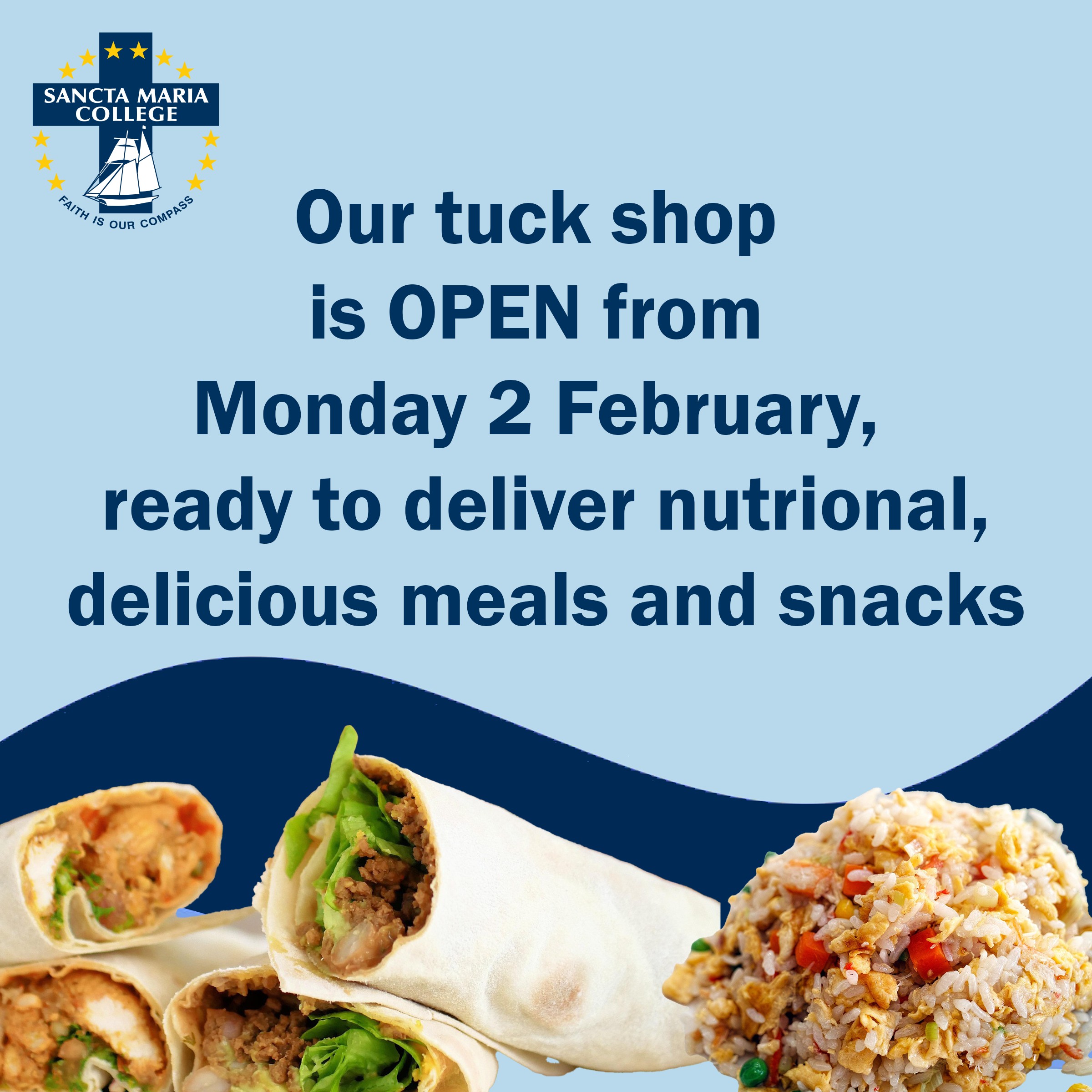 Tuck Shop Menu | Sancta Maria College News